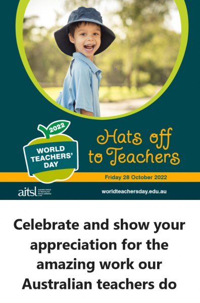 Celebrate World Teachers’ Day - Australian Primary Principals ...